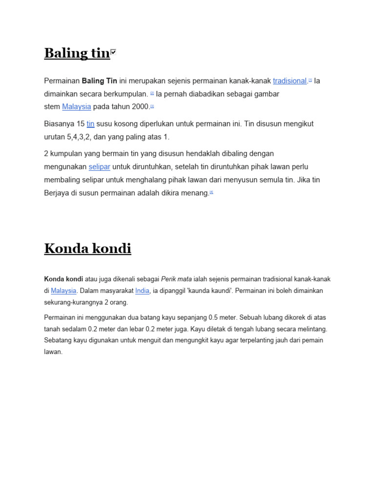 Baling Tin | PDF | Griya & Taman