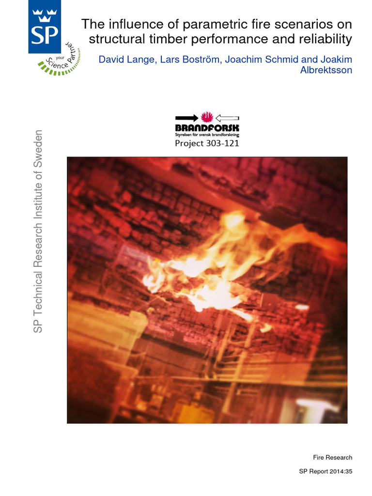 Lange Et Al (2014) The Influence or Parametric Fire Scenarios On ...