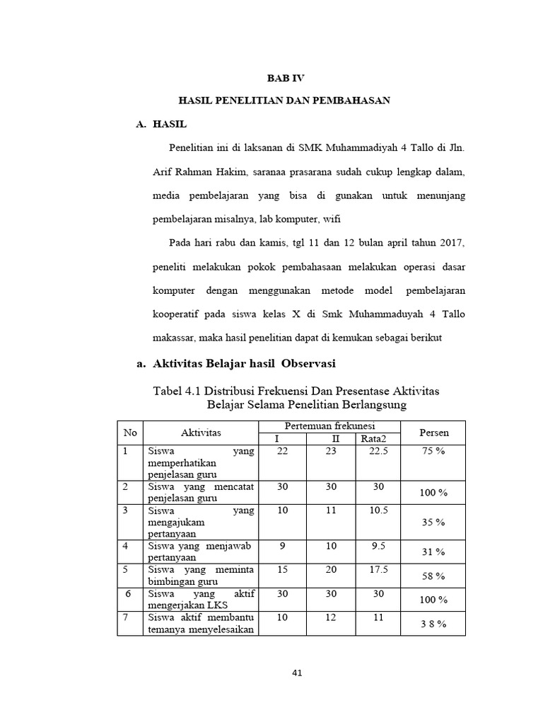 Analisis Hasil Belajar Siswa SMK | PDF