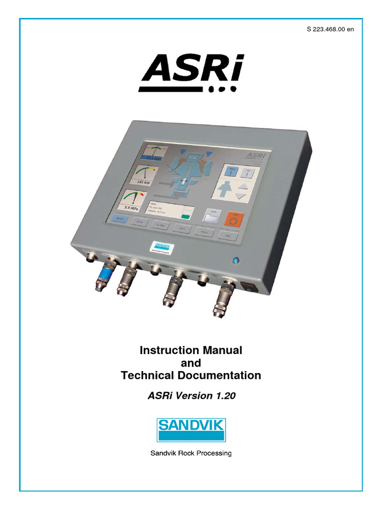 ASRi Manual S223.468.En | PDF