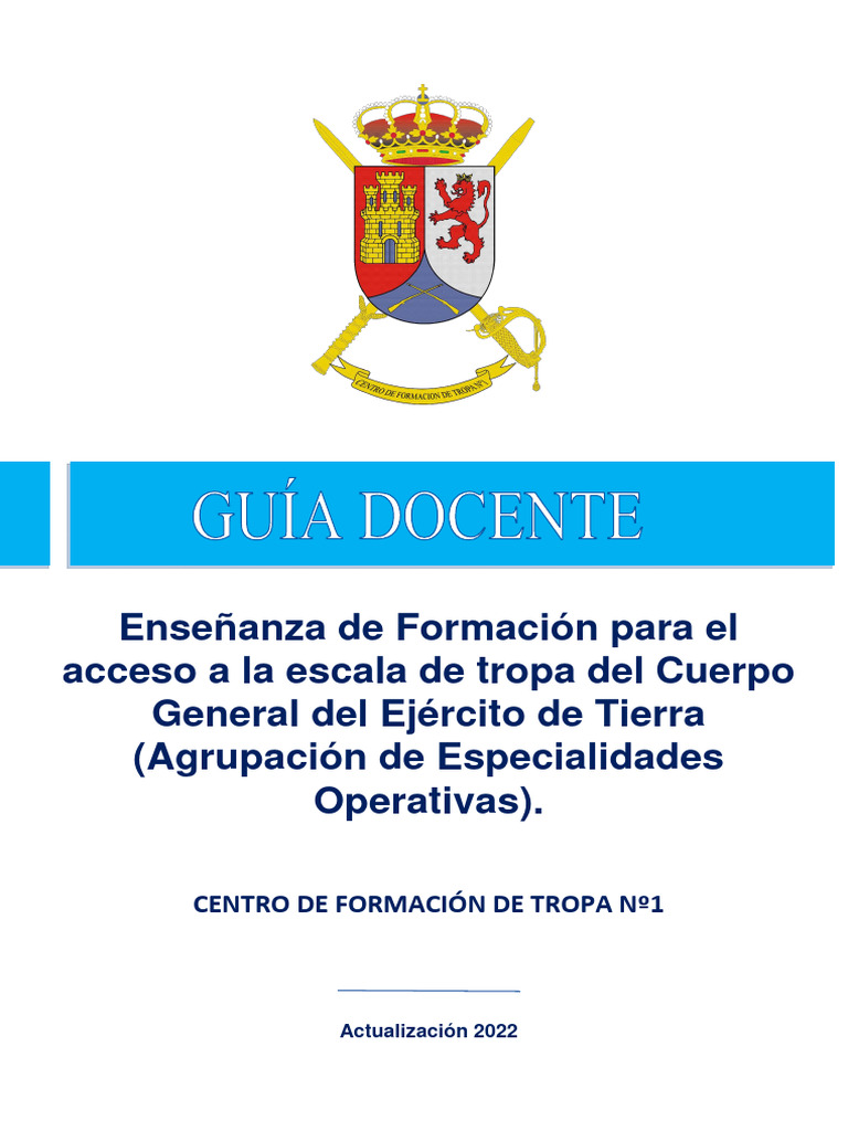 Formación para la Escala de Tropa CGET | PDF | Tecnología