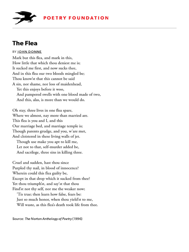 The Flea Poetry Foundation | PDF