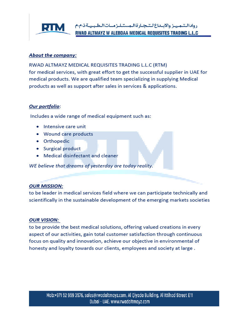 RTM Company | PDF