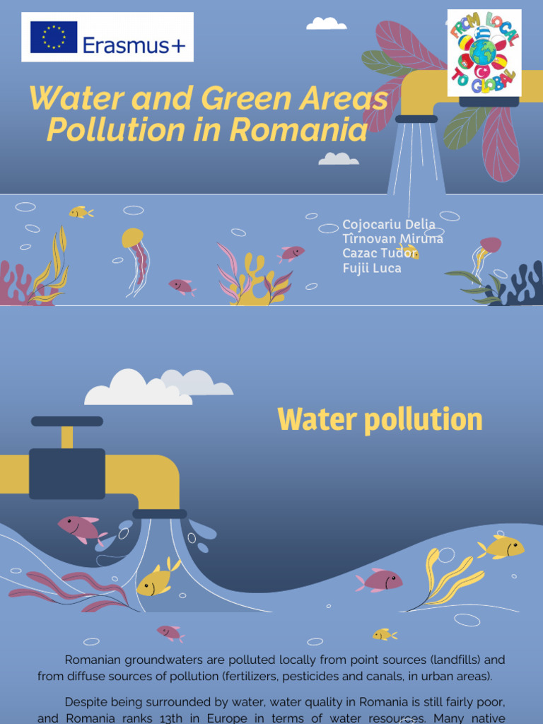 Water and Green Areas Pollution in Romania | PDF | Water Pollution | Water