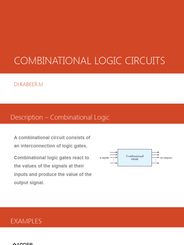 Combinational Logic Circuits | Download Free PDF | Logic Gate ... Combinational Logic Circuits | Download Free PDF | Logic Gate ...
