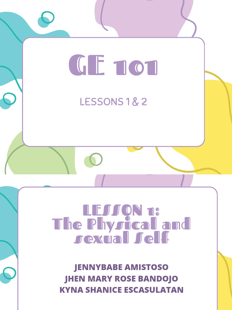 Ge 101 | Download Free PDF | Hiv/Aids | Sexually Transmitted Infection