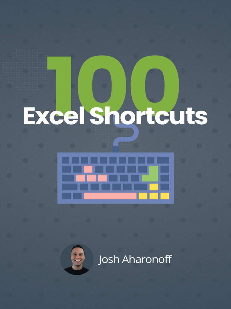 Mighty Digits - 100 Excel Shortcuts | PDF | Microsoft Excel | Computing