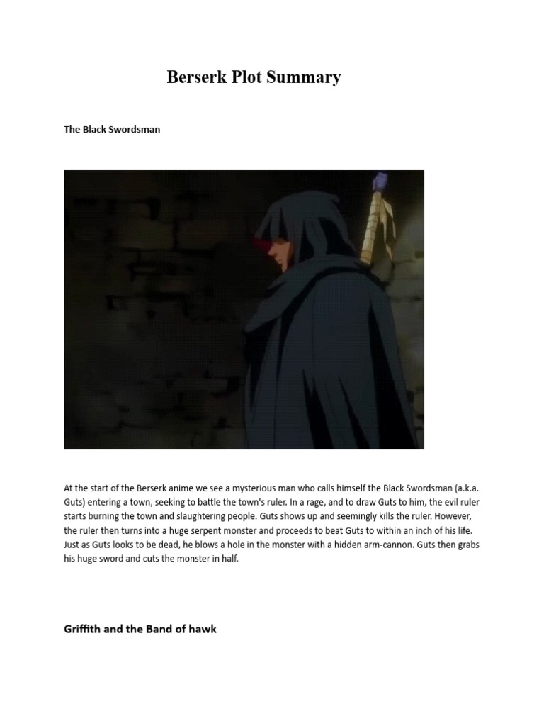 Berserk Plot | PDF