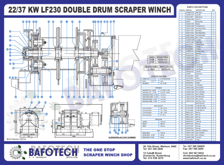 Bafotech-LF230 Breakdown | PDF