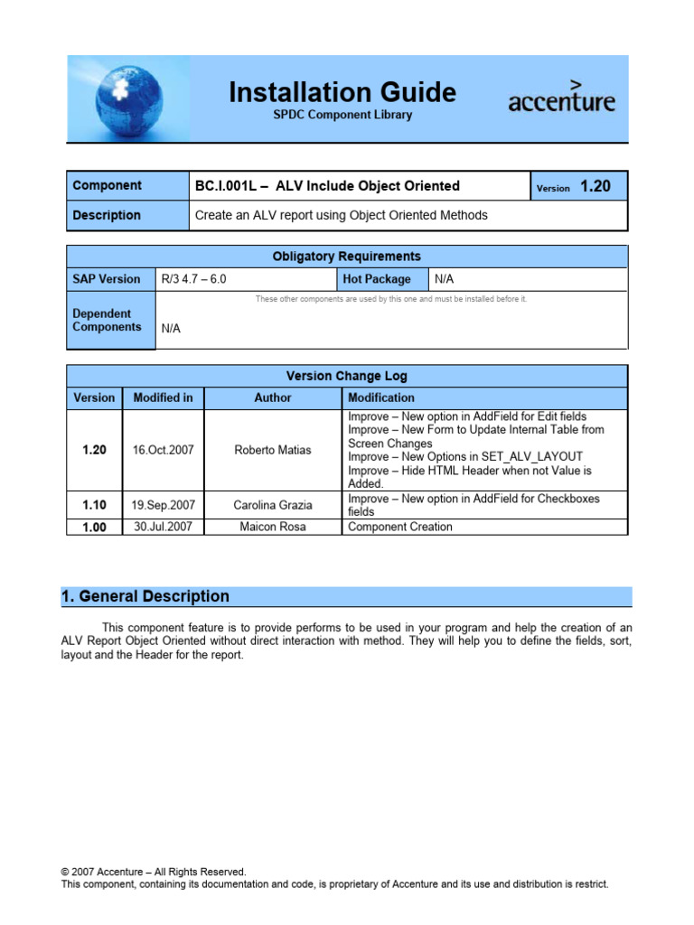 BC.I.001L - ALV Include Object Oriented - v1.20 | PDF | Parameter (Computer Programming ...