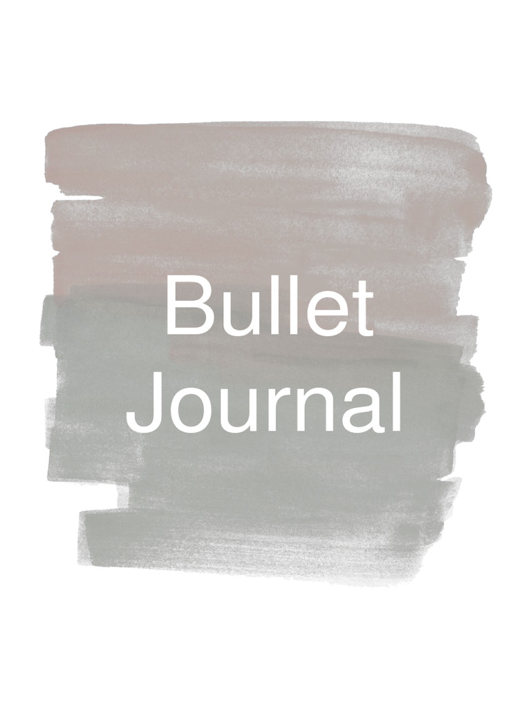 Bullet Journal | PDF