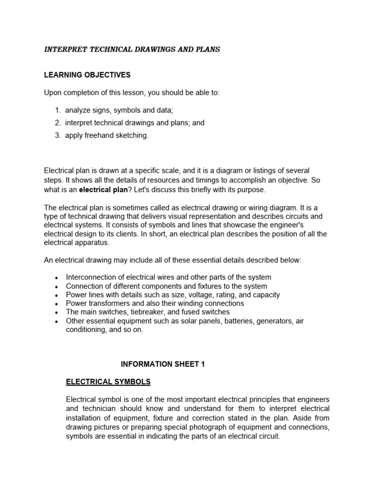 Electrical Layout Plan | PDF
