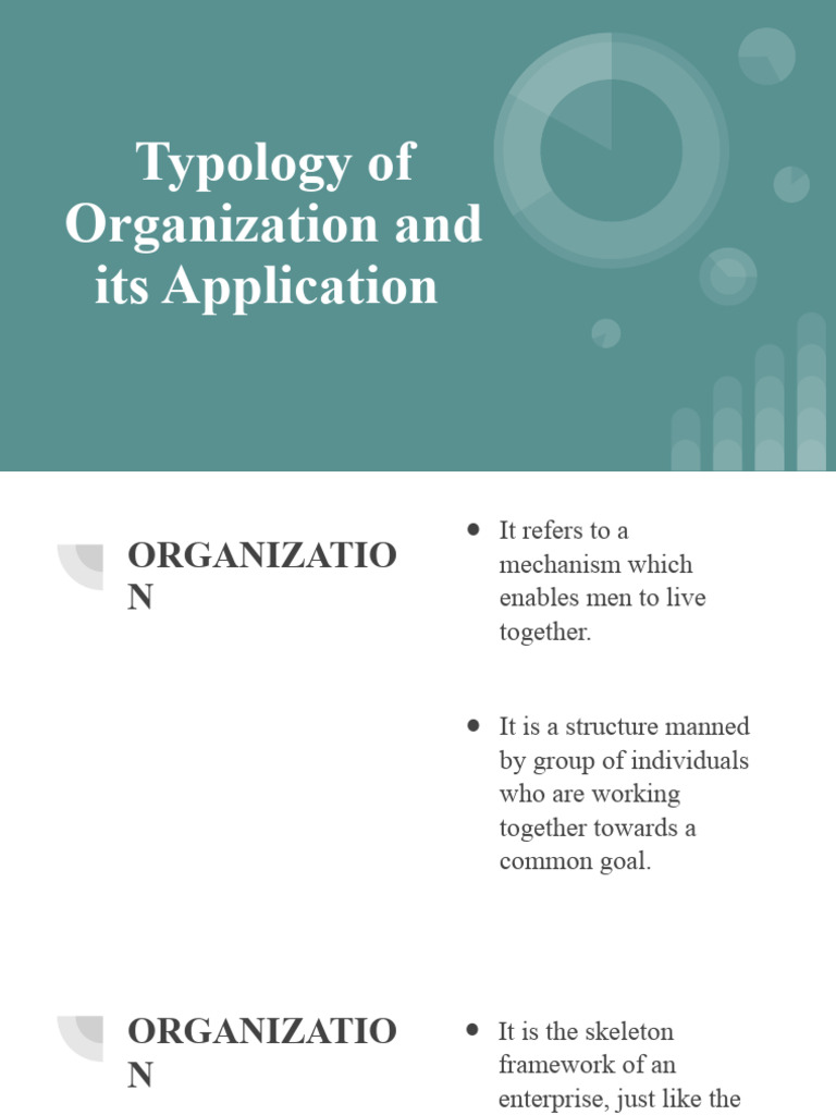 Typology of Organization and Its Application | PDF | Leadership ...