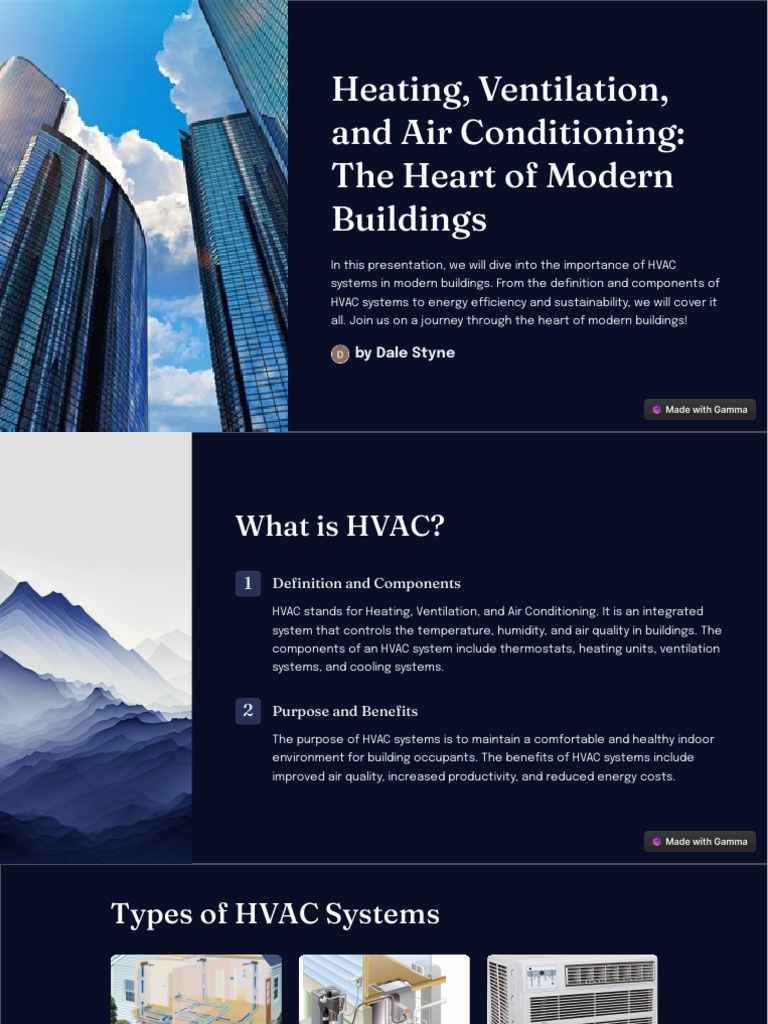 Heating Ventilation And Air Conditioning The Heart Of Modern Buildings