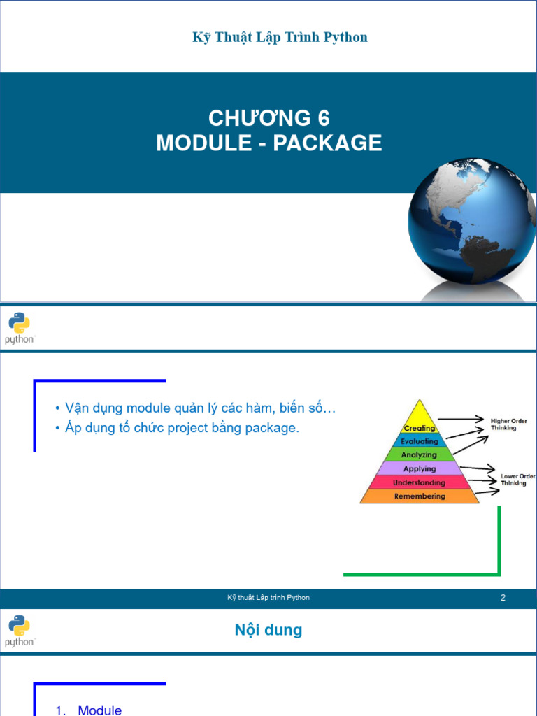 Python Programming - Chapter06 - Module - Package | PDF