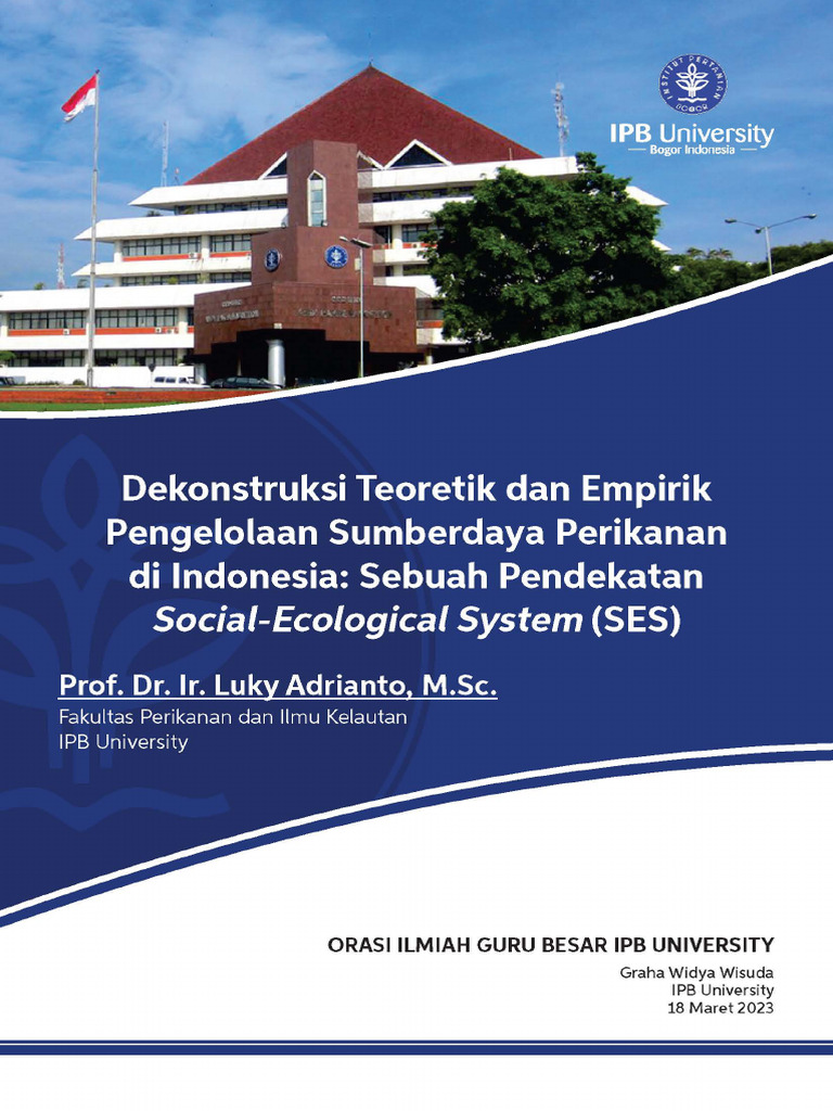 Pengelolaan Perikanan Berbasis SES | PDF | Sains & Matematika