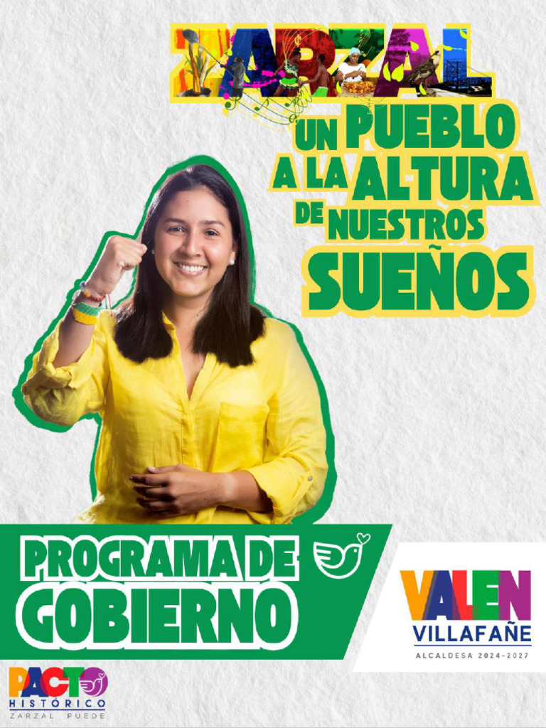 Programa de Gobierno - VALENTINA VILLAFAÑE LIBREROS | PDF