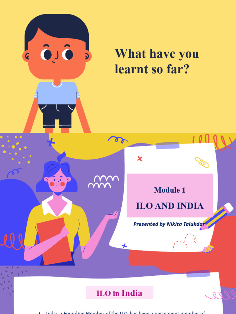 Module 1 Topic 3 ILO and India | PDF | International Labour ...