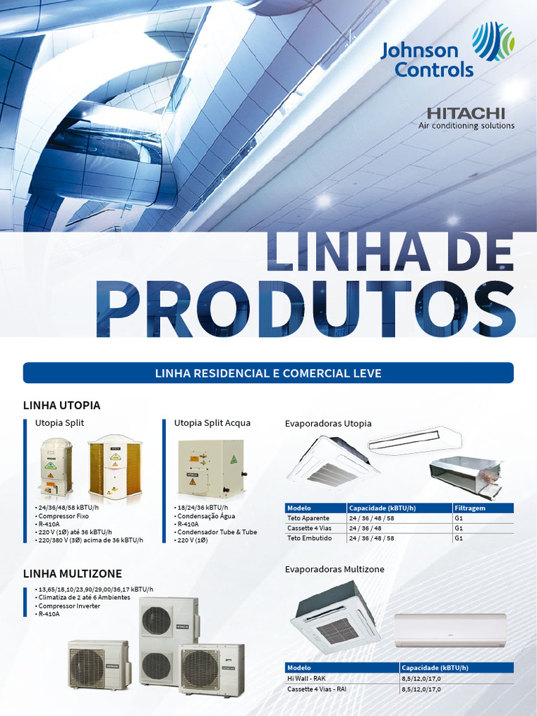 Portfolio Johnson Controls-Hitachi - Virtual | PDF | Engenharia Mecânica