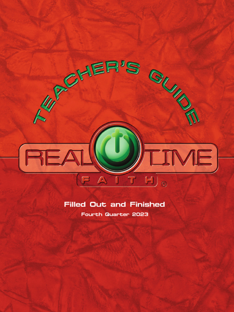 Realtime Faith 013224 | PDF | Jesus | Gospel Of Matthew