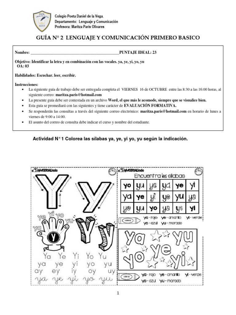 Ya Ye Yi Yo Yu | PDF | Comunicación humana