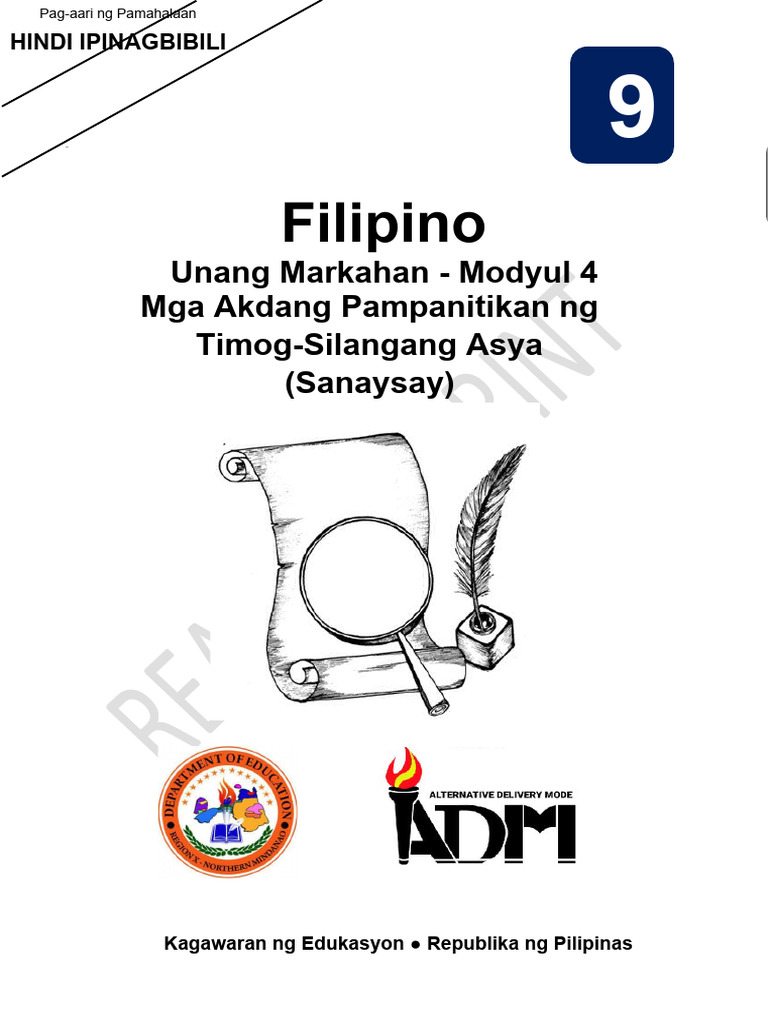 Filipino9 q1 Mod4 Sanaysay v5 | PDF