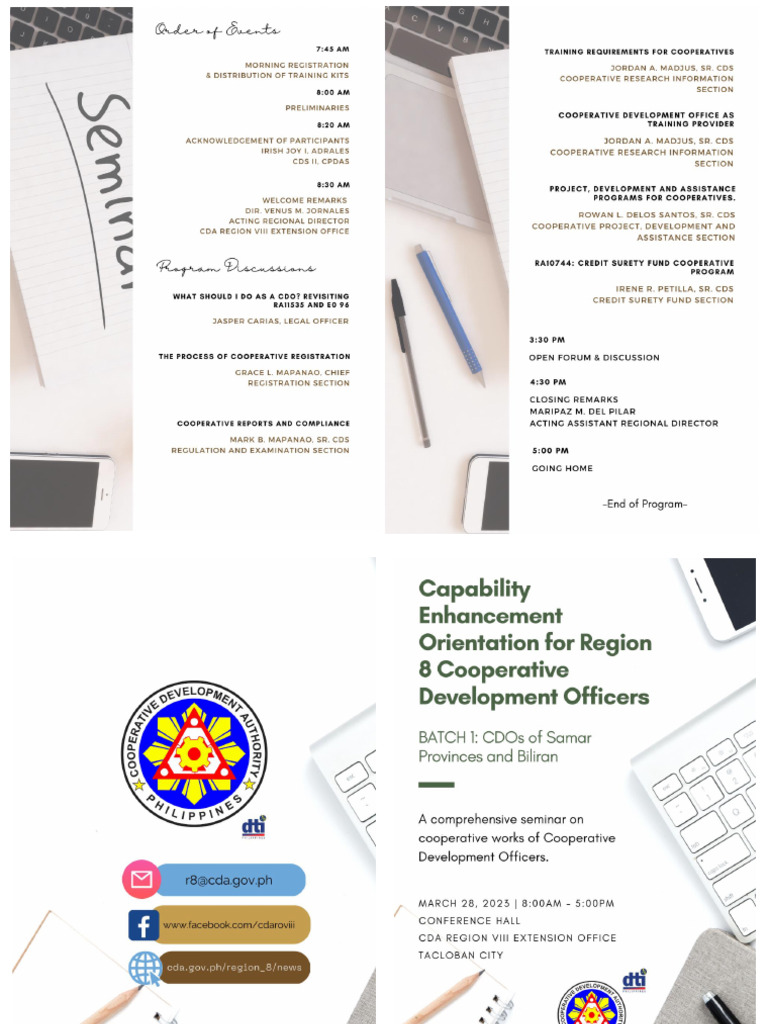 Program - Cdo Orientation | PDF