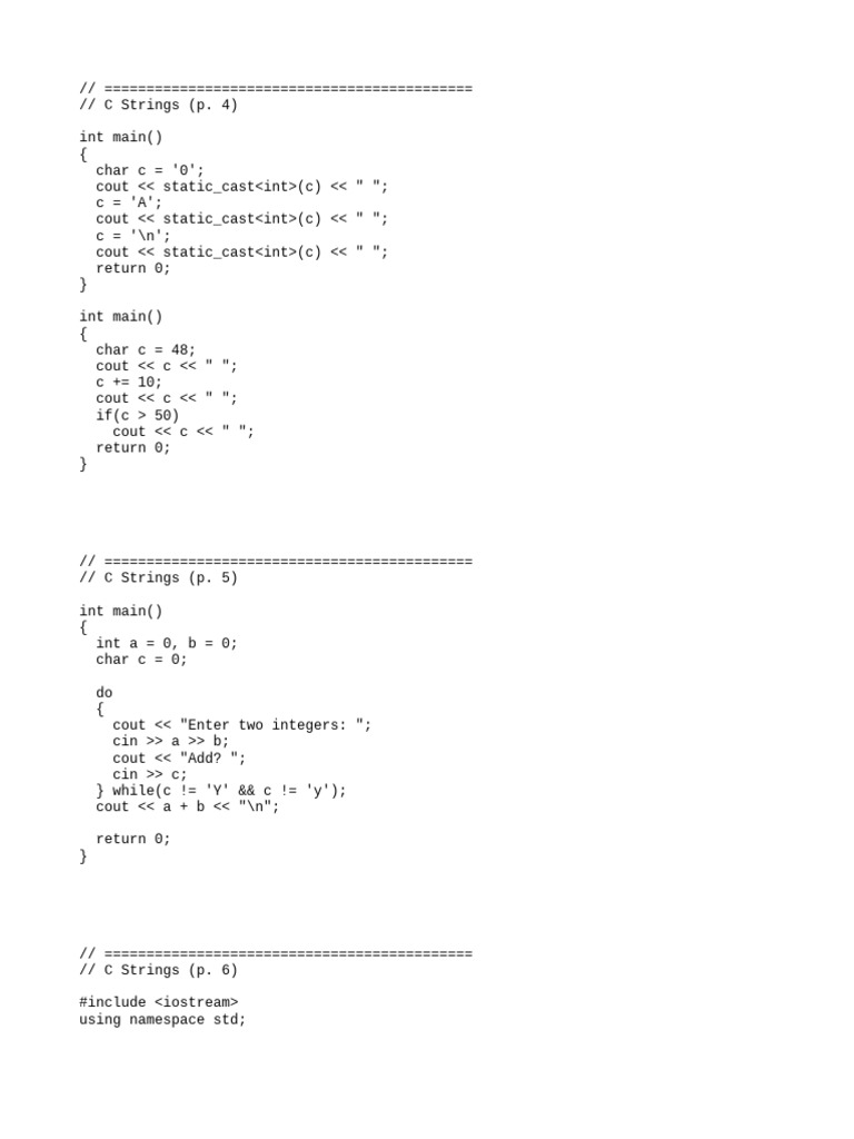 PD 09 CString | PDF | Namespace | C++