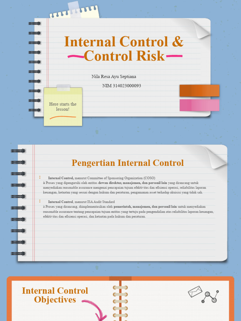 Audit 1 Nila Resa-Internal Control & Control Risk | PDF | Bisnis