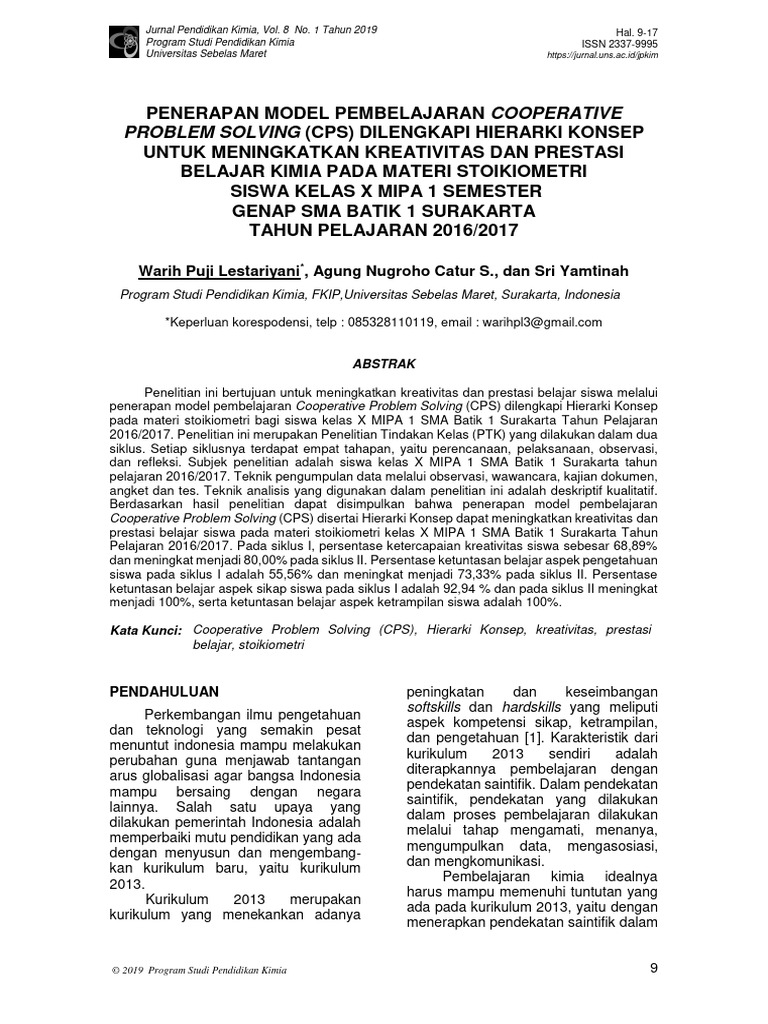Penerapan Model Pembelajaran Cooperative | PDF | Karier & Perkembangan | Kesehatan Holistik
