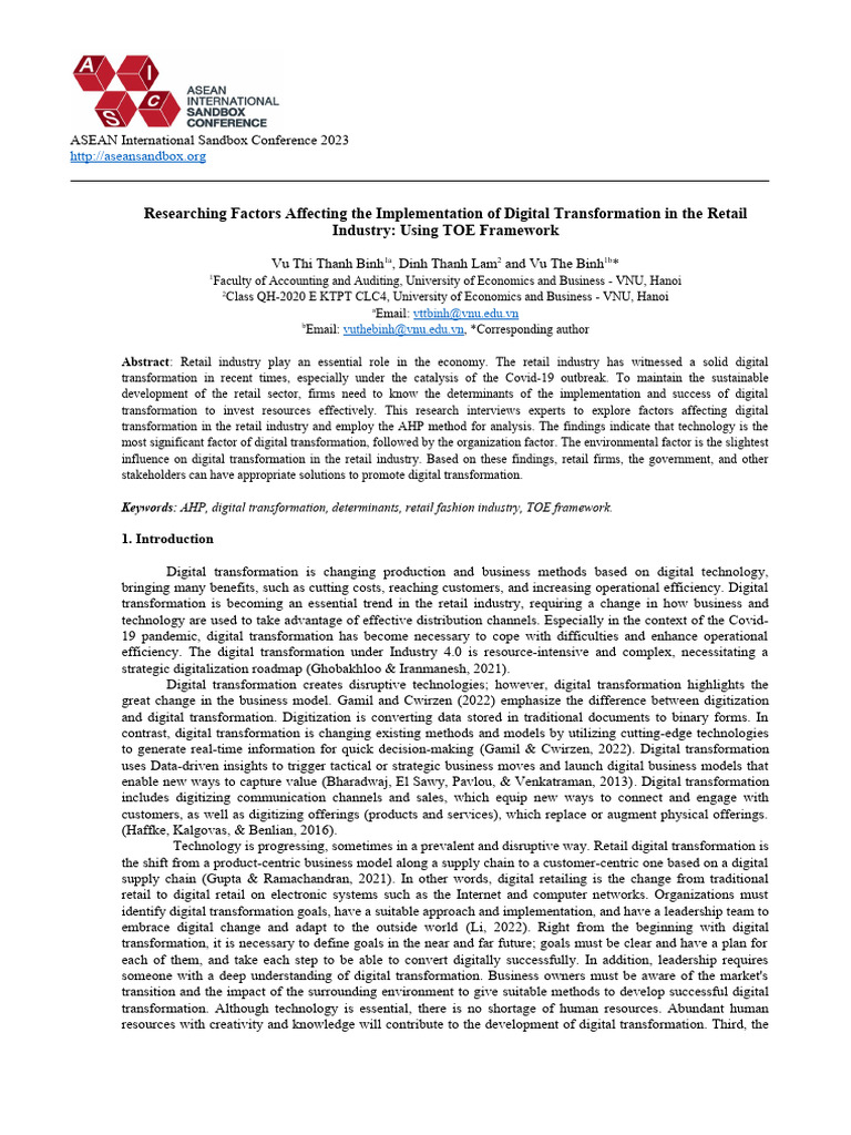 Digital Transformation | PDF