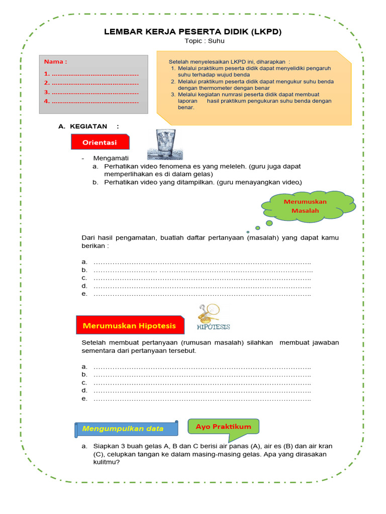 Lkpd Suhu Pdf