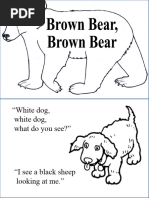 Brown Bear I SEE Pocket Chart Simple Sentences | PDF | Mystery ...