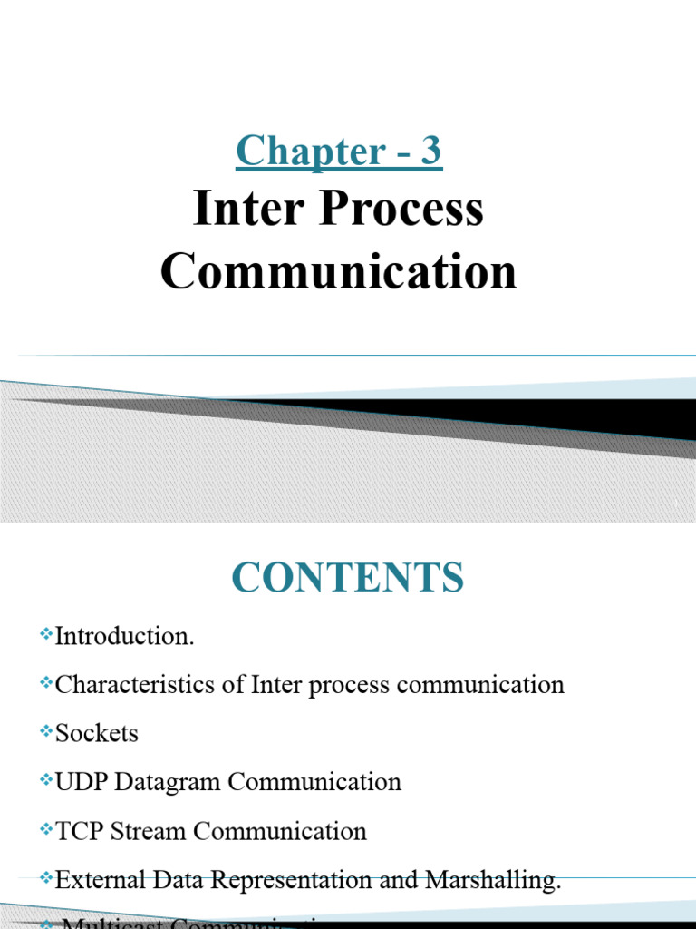 Chapter 3 IPC | PDF | Network Socket | Port (Computer Networking) Chapter 3 IPC | PDF | Network Socket | Port (Computer Networking)