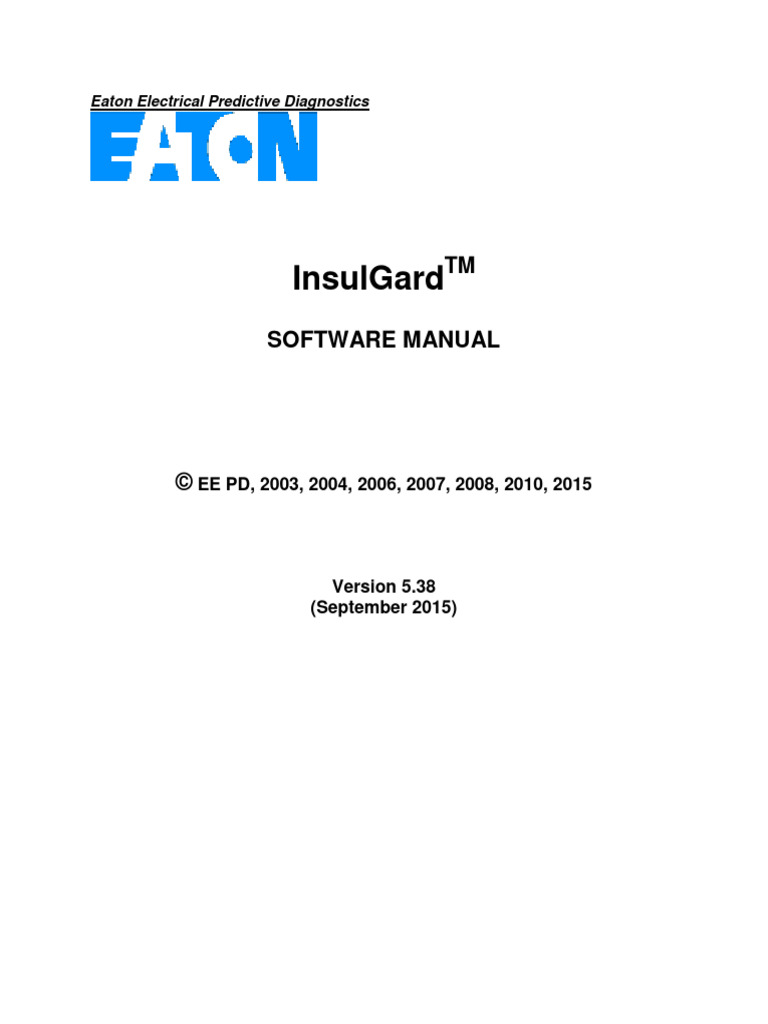 InsulGard Software Manual V5 | PDF