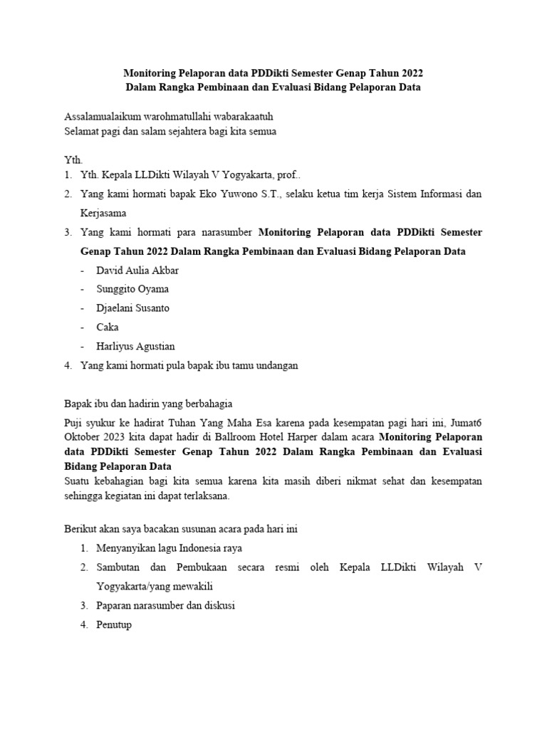 MC ACARA Monitoring | PDF