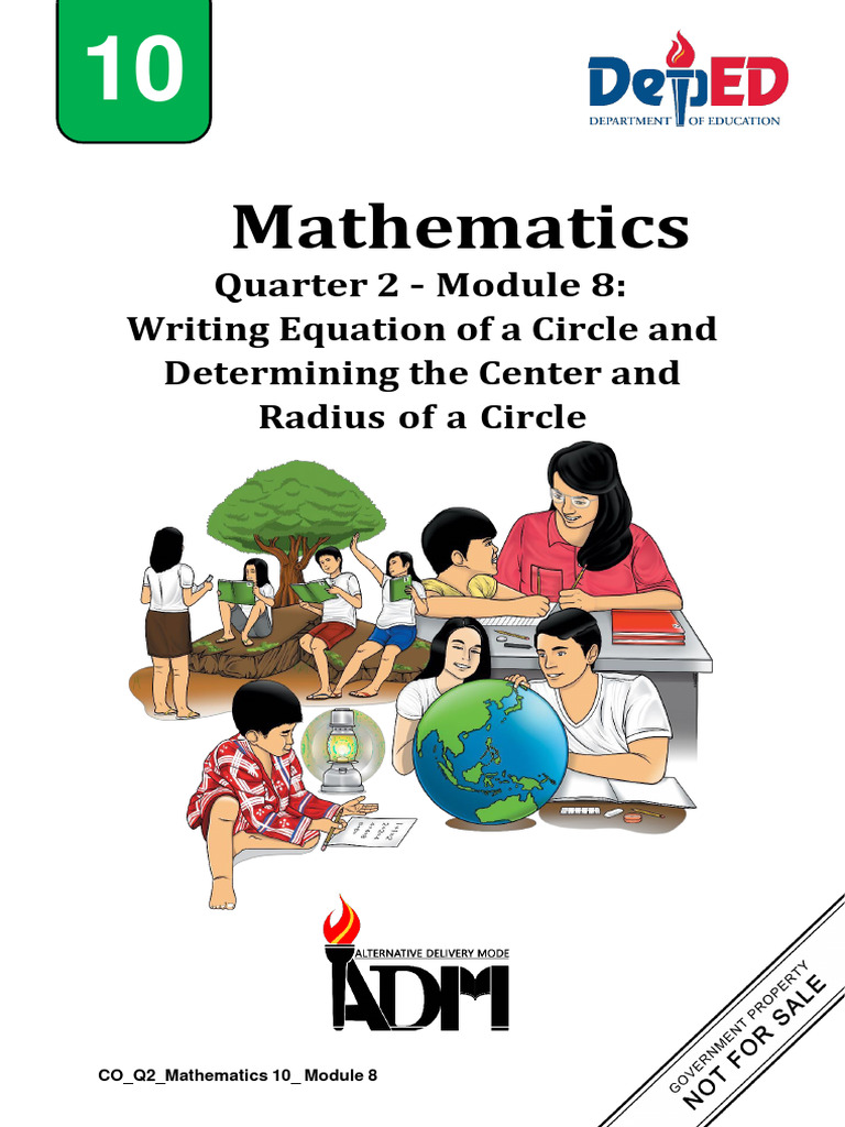 Equation of Circle Module | PDF | Circle | Equations