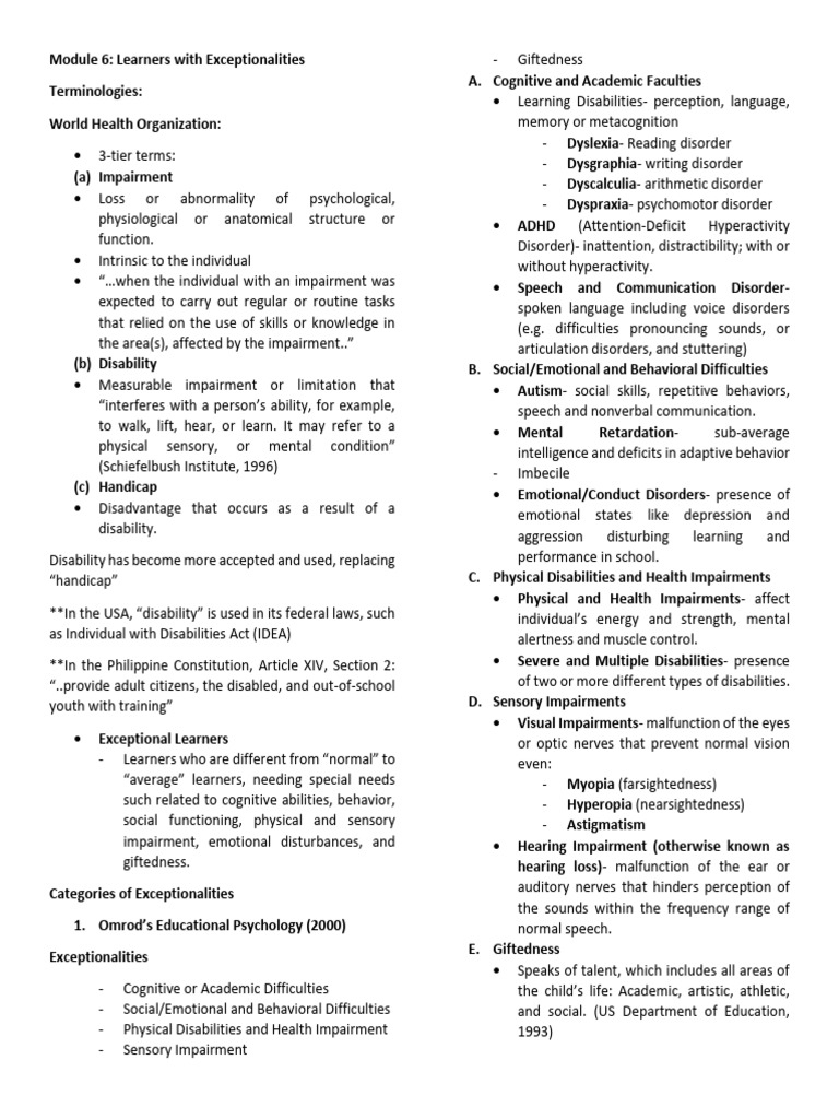 Module 6 7 Reviewer | PDF