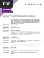 Miranda Script | PDF | Home & Garden | Mystery, Thriller & Crime Fiction