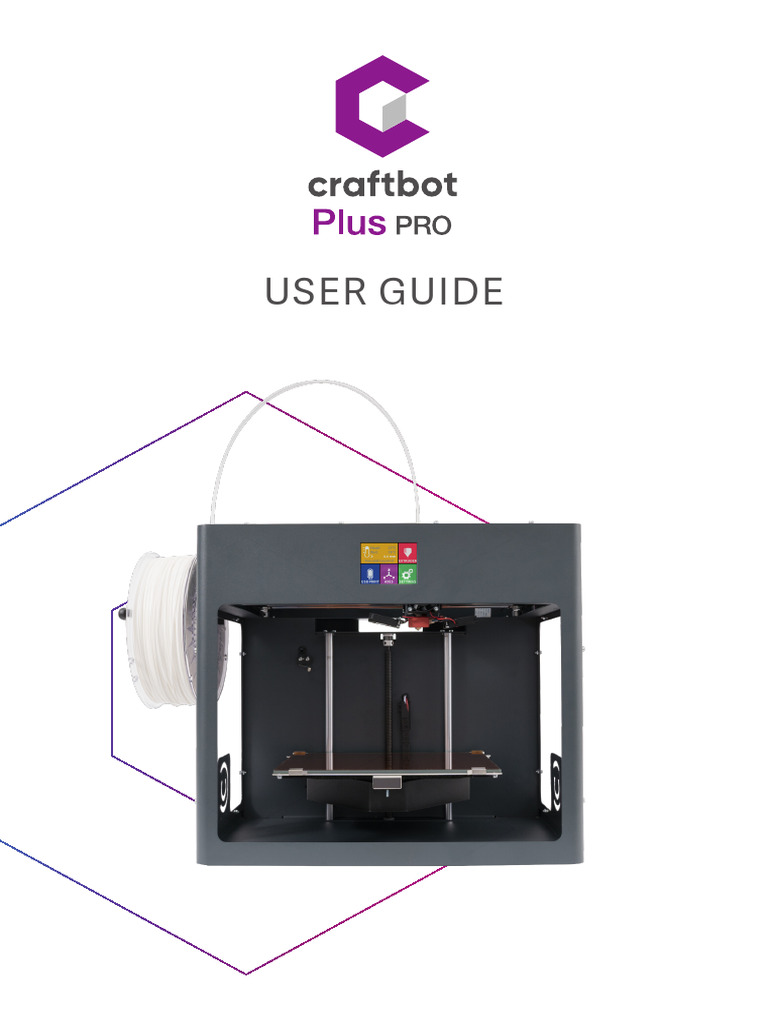 CraftBot 3D Printer User Guide | PDF | Icon (Computing) | Mains Electricity