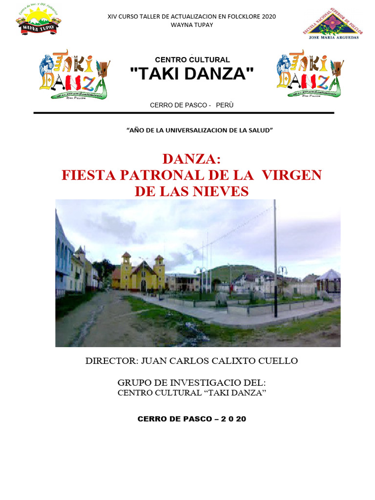 Virgen de Las Nieves - Cerro de Pasco | PDF