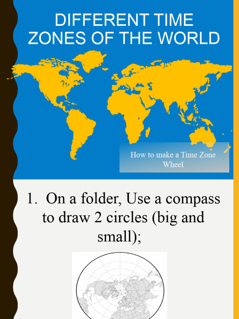 Create a Time Zone Wheel Guide | PDF | Navigation | Geodesy