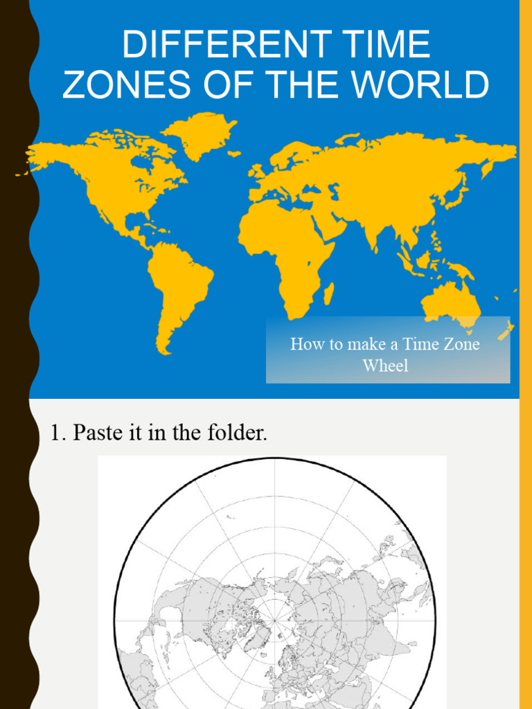 Time Zone Map | PDF
