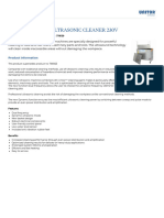 Ultraclean Go 25 LTR | PDF | Ultrasound | Water