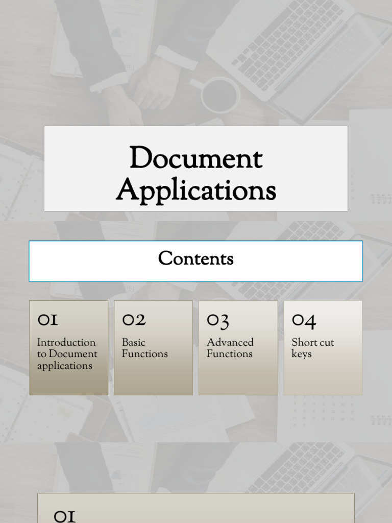 04 - IT App - Document Application | PDF