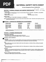 Material Safety Datasheet JIK | PDF | Chlorine | Chemical Substances