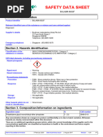 Safety Data Sheet Soil-Off II | PDF | Personal Protective Equipment ...