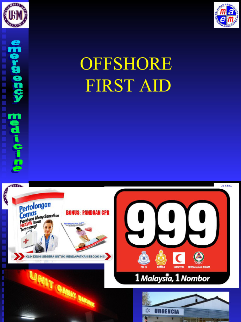 Offshore Workplace First Aid Guide | PDF