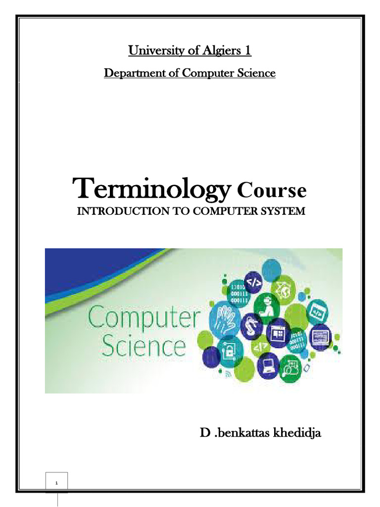 Computer Science 2 | PDF | Input/Output | Computer Data Storage