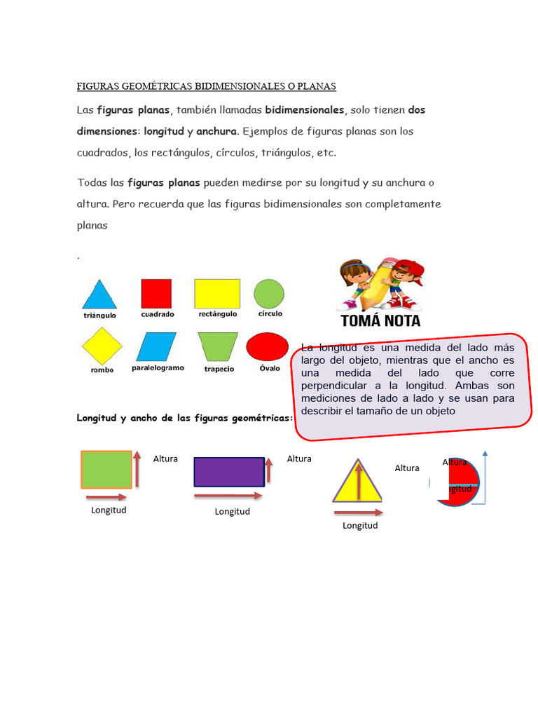 Figuras Geométricas Bidimensionales o Planas | PDF